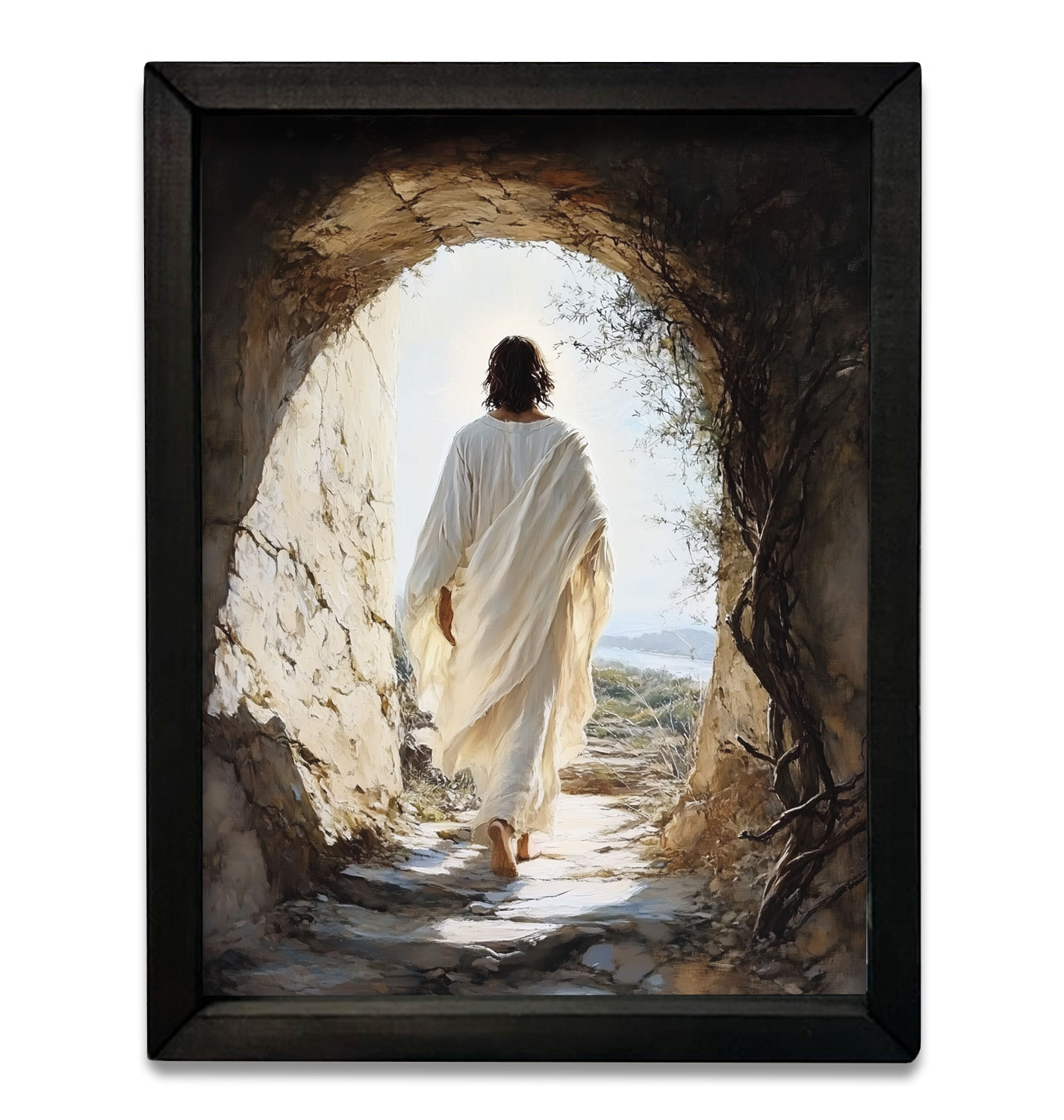 HMK106 Empty Tomb Box Frame - JanMichaels Art and Home