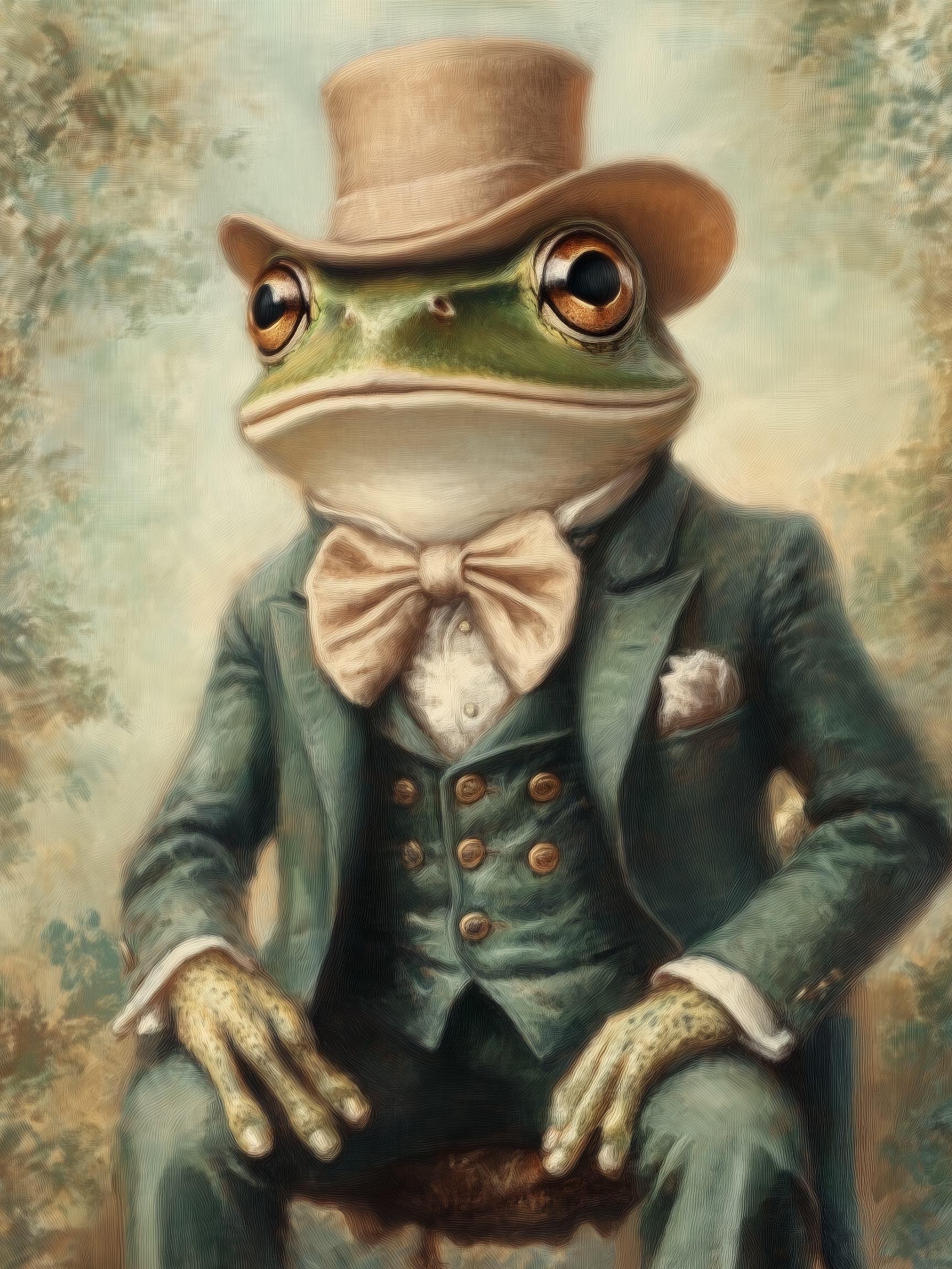HMK248 Victorian Frog Box Frame - JanMichaels Art and Home