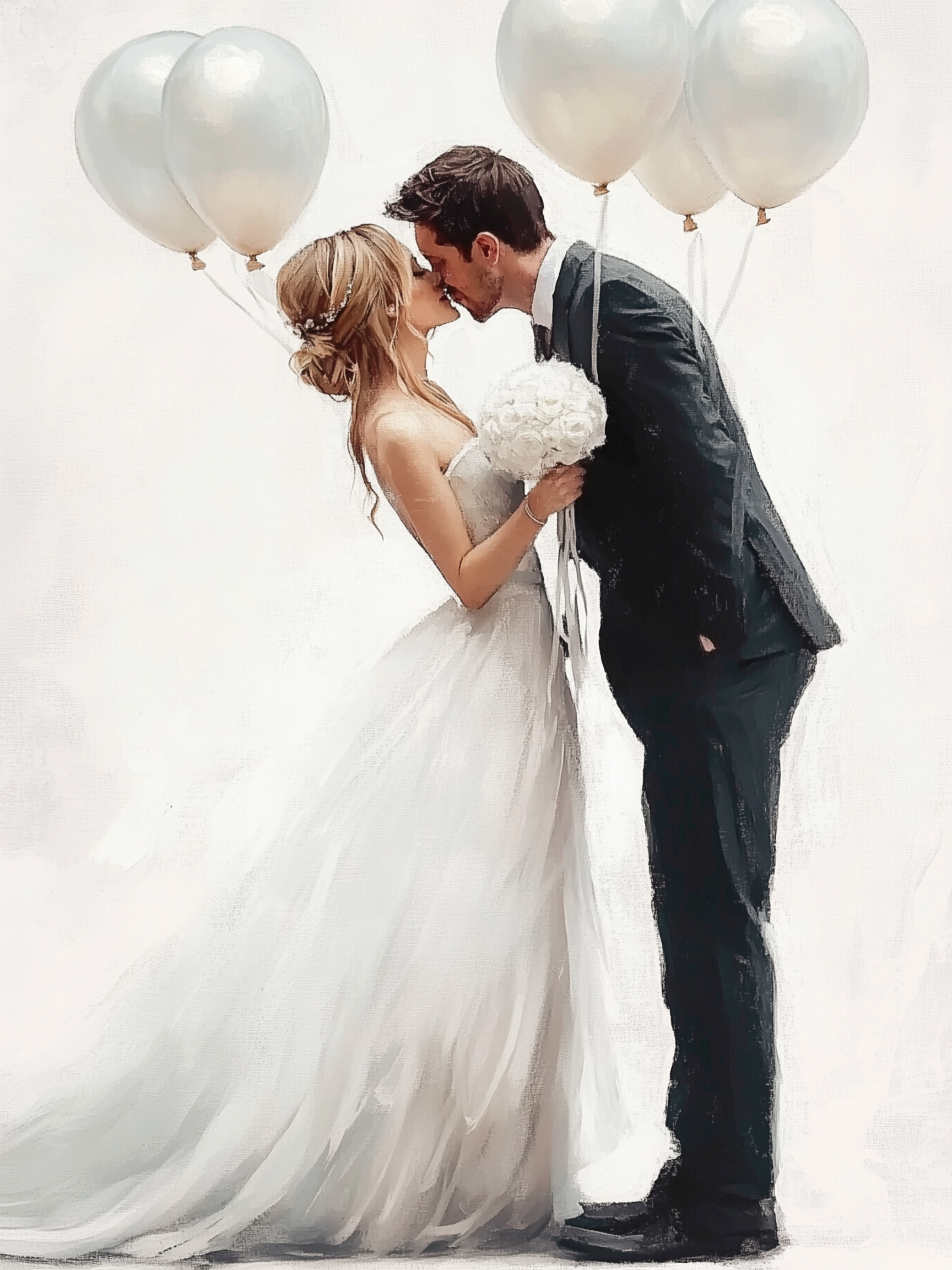 HMK269 Bride and Groom Box Frame - JanMichaels Art and Home