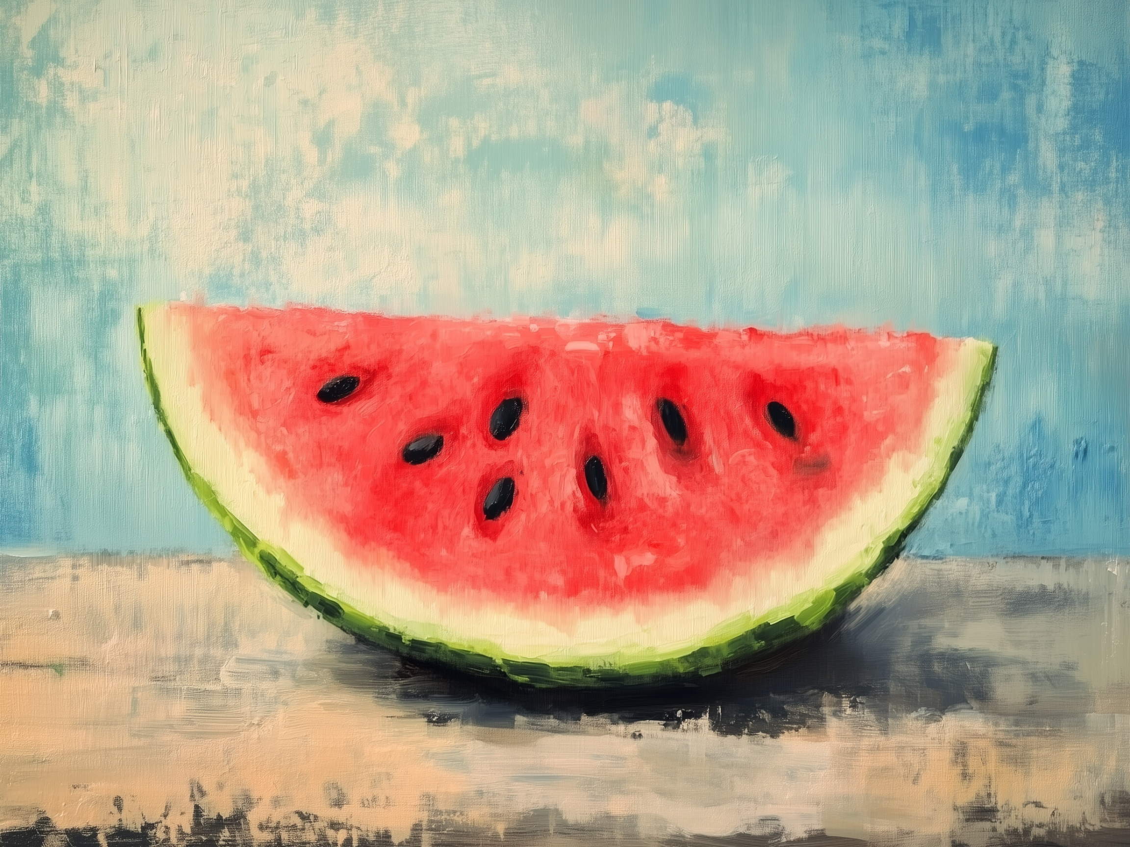 HMK912B Watermelon Slice Block