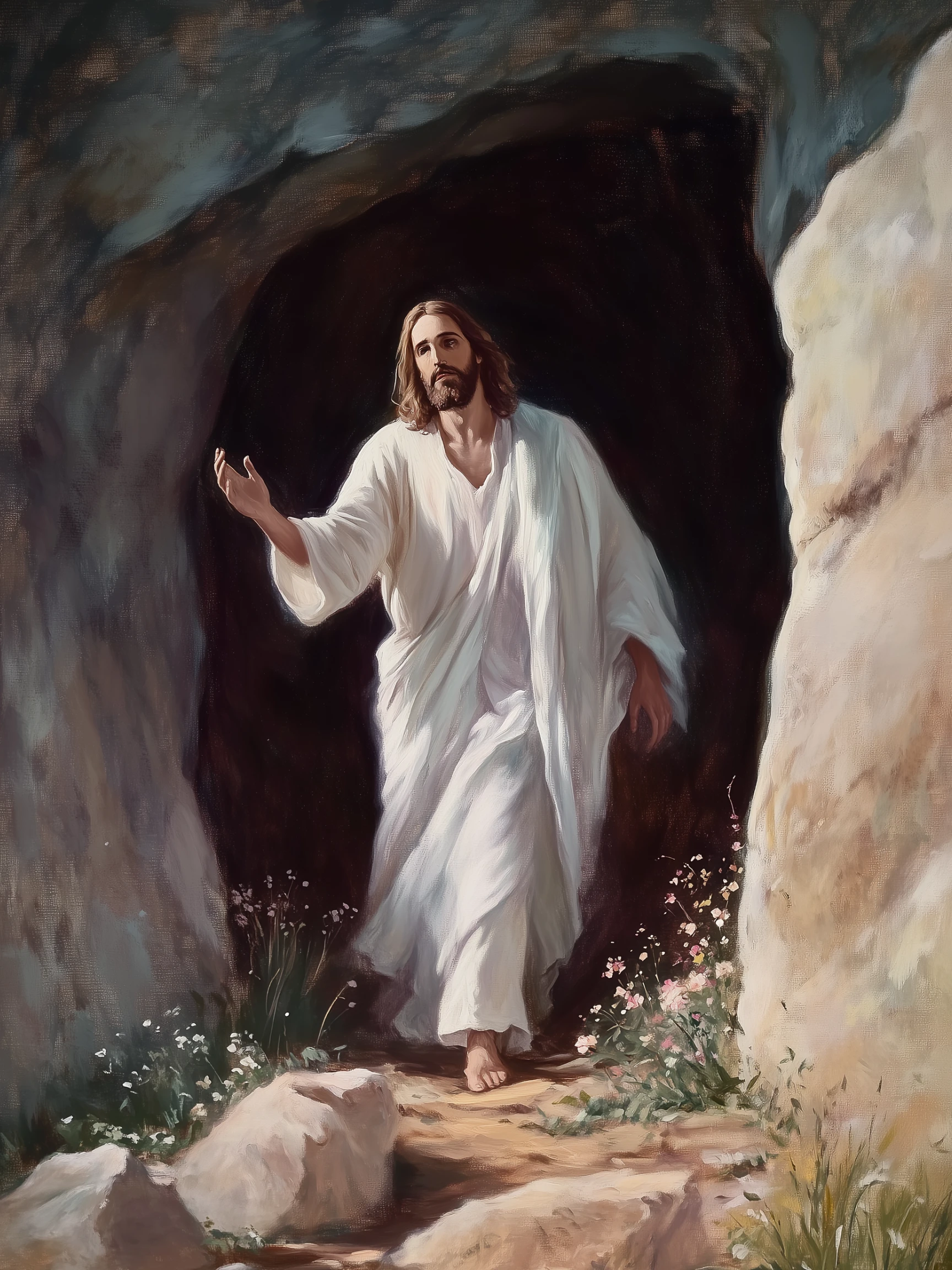 HMK1058 Powerful Jesus Box Frame