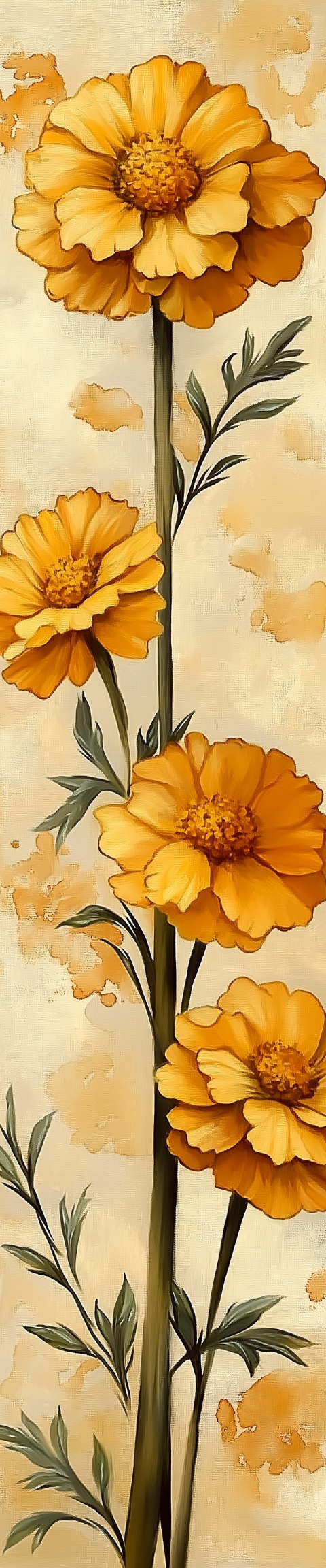 HMK1253P Marigold Porch Sign - JanMichaels Art and Home
