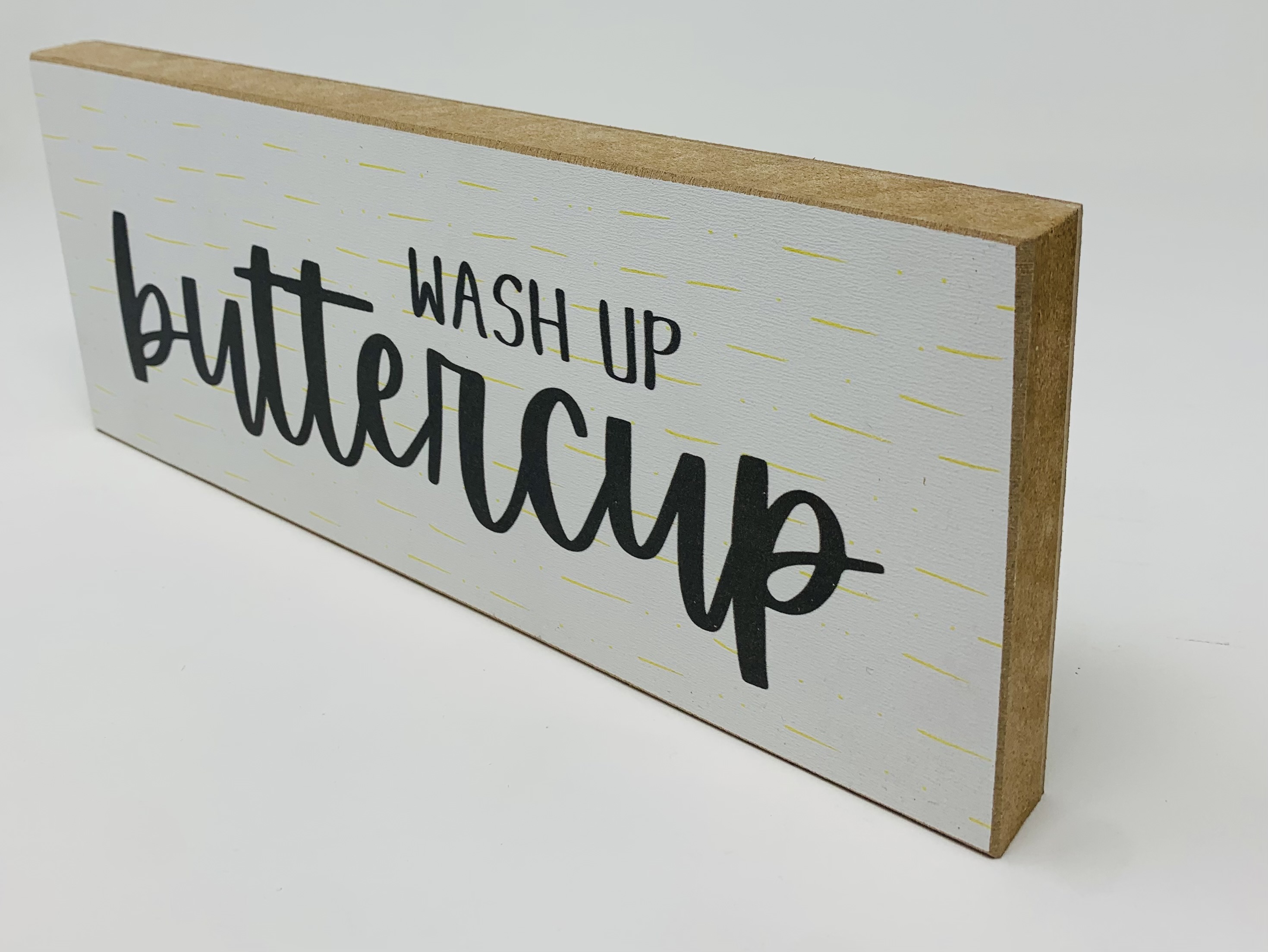 Wash Up Buttercup - JanMichaels Art and Home