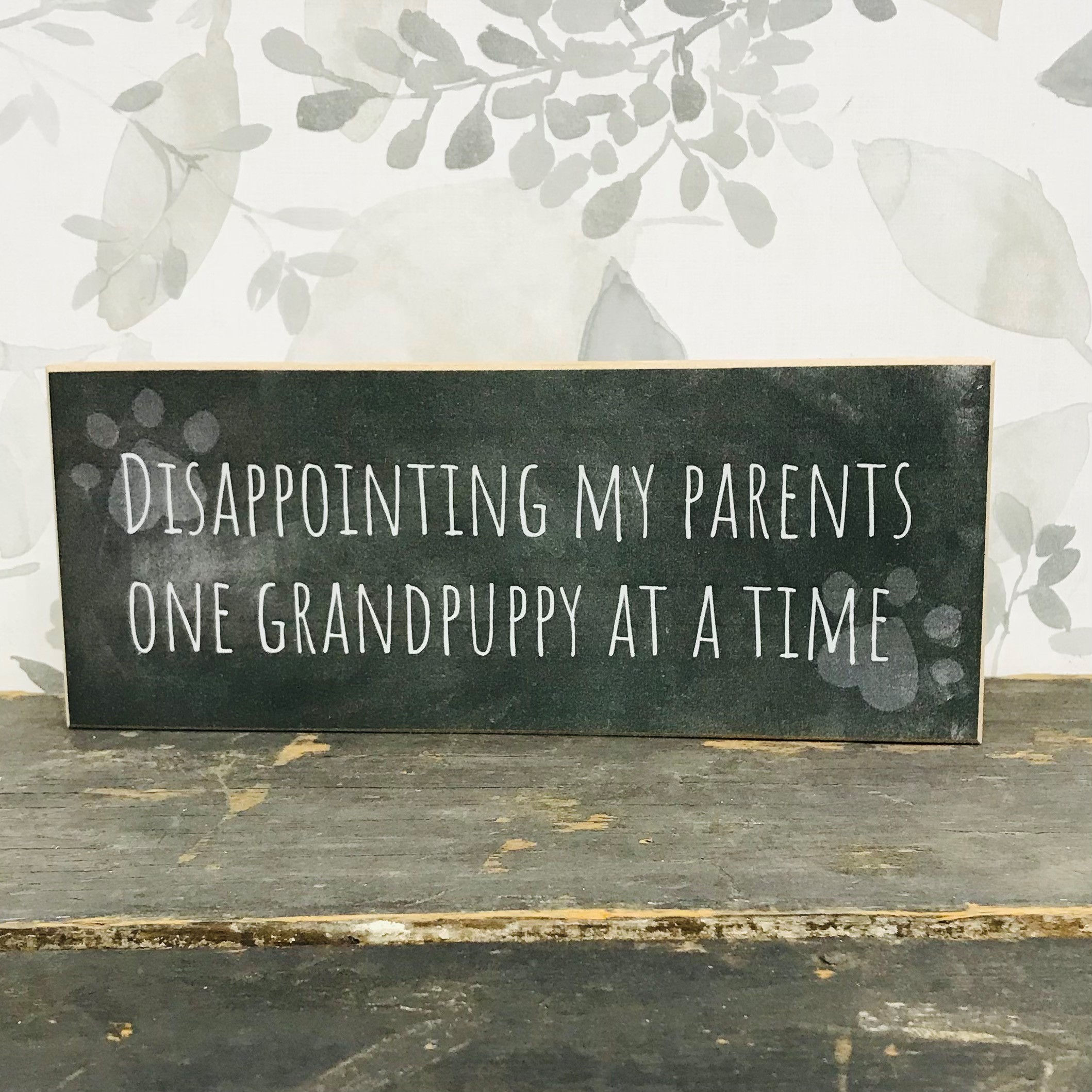 Disappointing Parents Block - JanMichaels Art and Home
