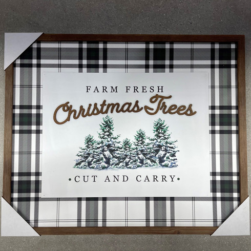 Christmas Tree Framed Canvas Print - SALE - JanMichaels Art and Home