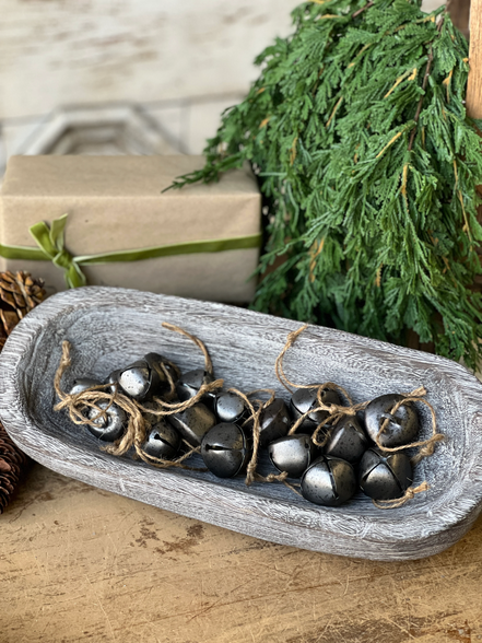 Pewter Pitch Bagged Bells - JanMichaels Art and Home