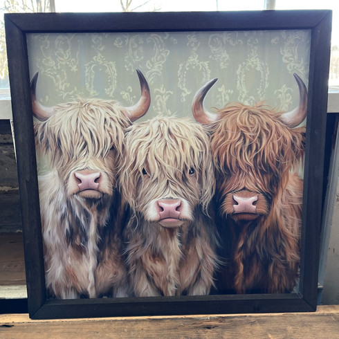 HMK230 Three Highlands Box Frame - JanMichaels Art and Home