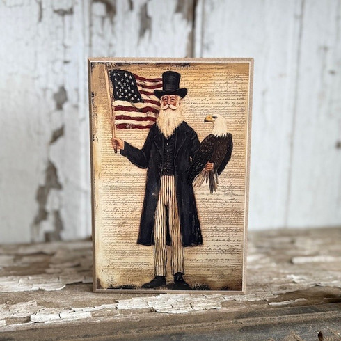 HMK879B Folk Art Sam Block