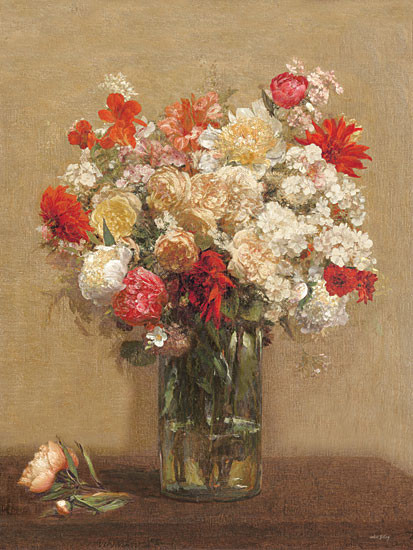 AS482 Vintage Floral Still Life Box Frame