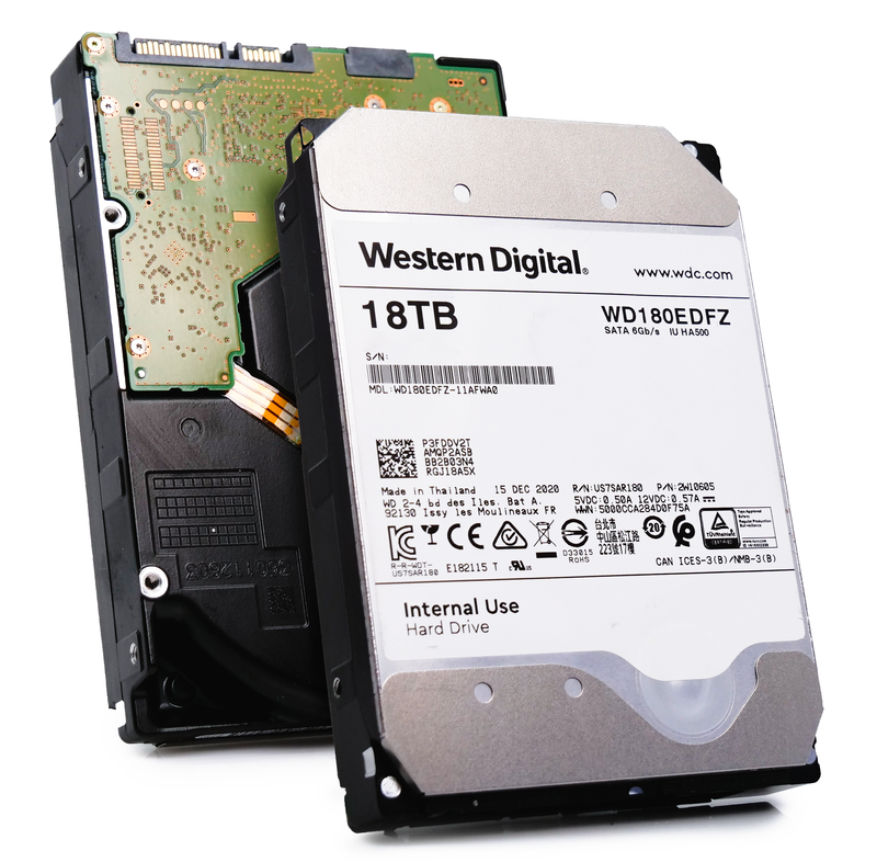 Western Digital WD180EDFZ18TB SATA 6Gb/s Hard Drive