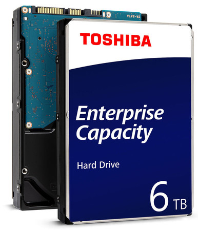 Toshiba MG04ACA600E 6TB 7.2K RPM SATA HDD