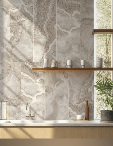 Wall Stone-Look Ceramic Tile Agatha By Tesoro