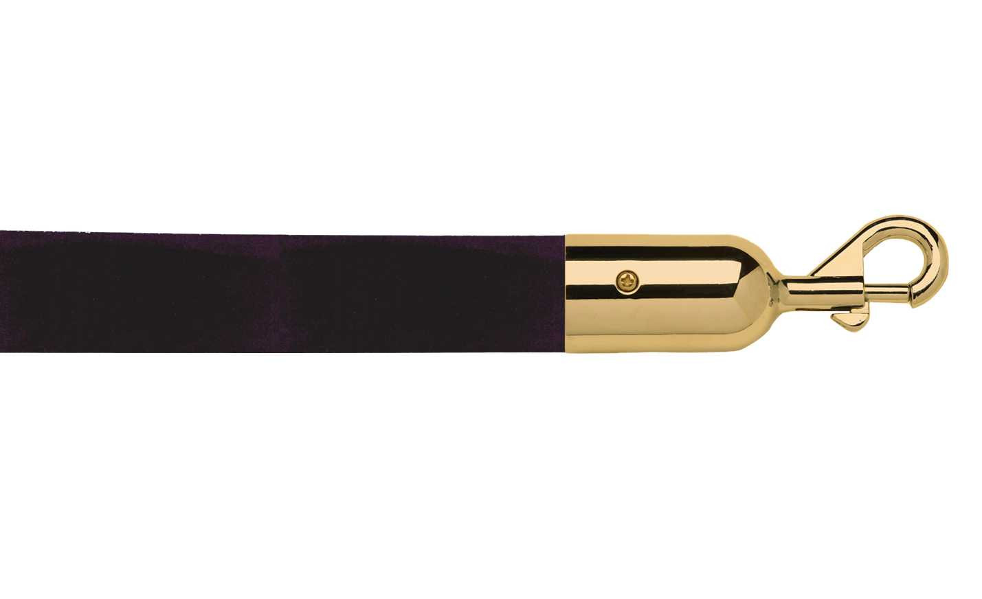 1.5 Inch Velour Stanchion Ropes - 2 to 12 Feet Long