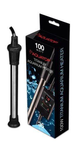 Titanium Aquarium Heater 100W - PoseidonWarehouse