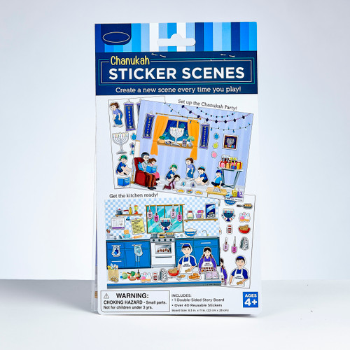 Chanukah "Colorforms" Sticker Scenes - Yussel's Place Jewish Gifts and ...