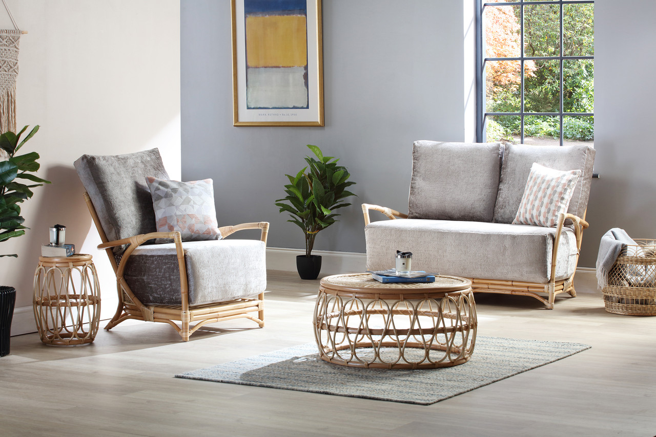 MERCER 3 SEATER RATTAN SUITE **CLEARANCE MODEL**