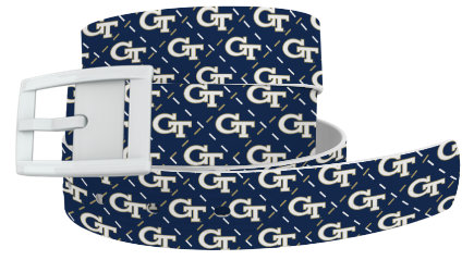 C4 Classic Belt - Georgia Tech with White Buckle