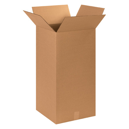 15" x 15" x 30" Tall Corrugated Boxes - ECT-32 | PackagingPrice.com