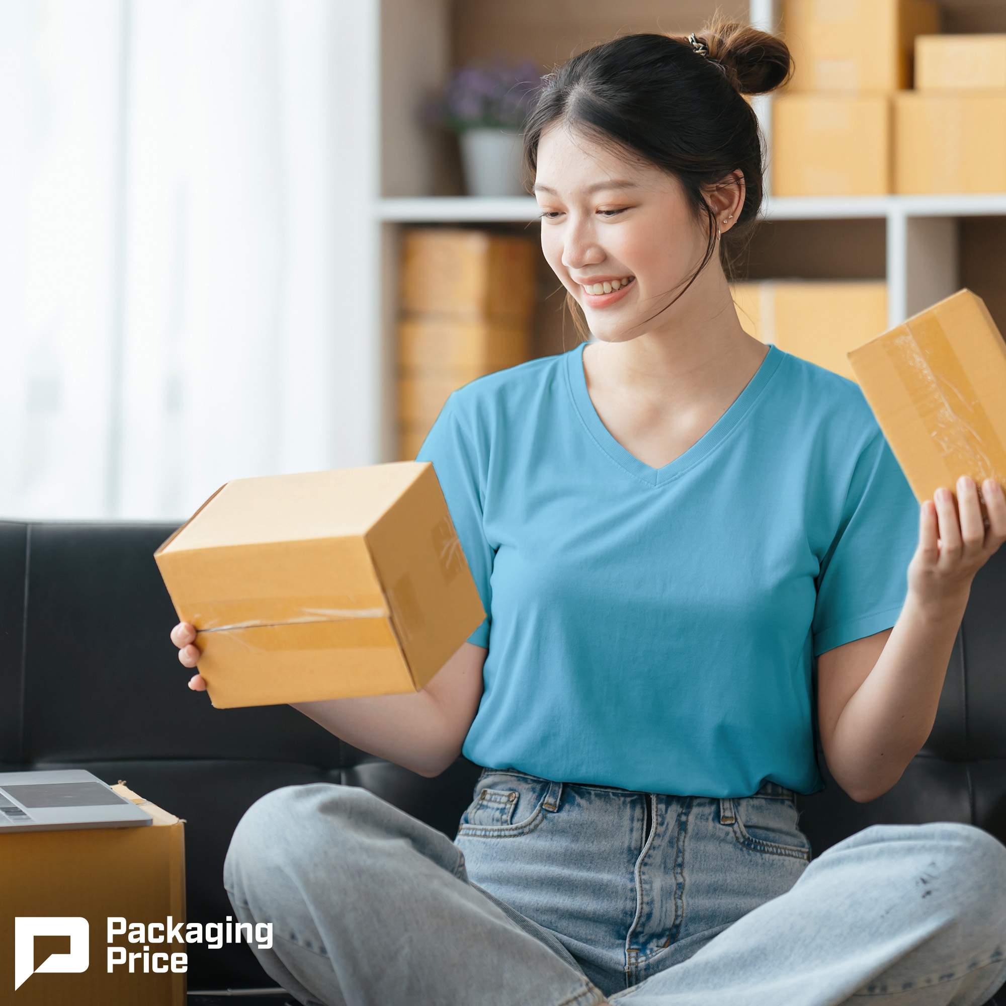 6x4x4" Boxes for Shipping (25-Pack) - Moving or Packing Supplies | Shop