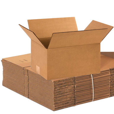 12" x 9" x 6" Heavy-Duty Double Wall Corrugated Boxes - ECT-48 ...