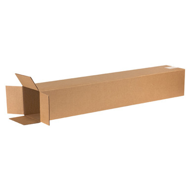 6" x 6" x 38" Tall Corrugated Boxes - ECT-32 | PackagingPrice.com