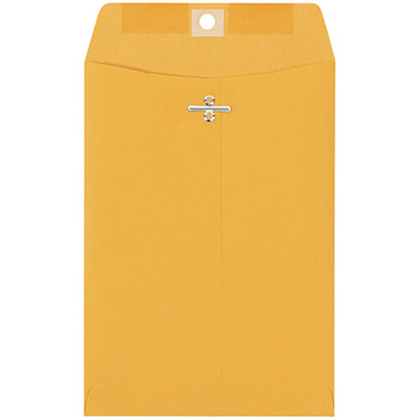 6 x 9" Kraft Clasp Envelopes (Case of 1000) - Packaging Price