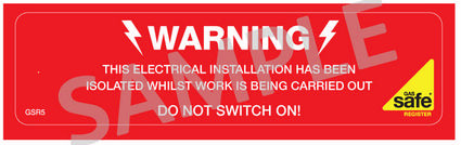 Gas Safe Logo Van Stickers