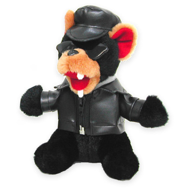 Bikie Tasmanian Devil Soft Toy - 20cm - Sim Branding
