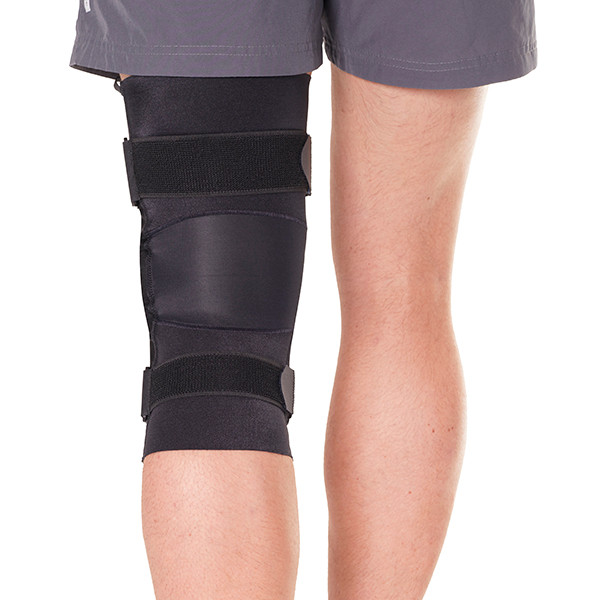 Hinged Knee Brace Pull on BioSkin Bracing Solutions