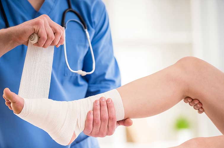 POST-OP ANKLE PAIN AND SWELLING TREATMENT - BioSkin LLC