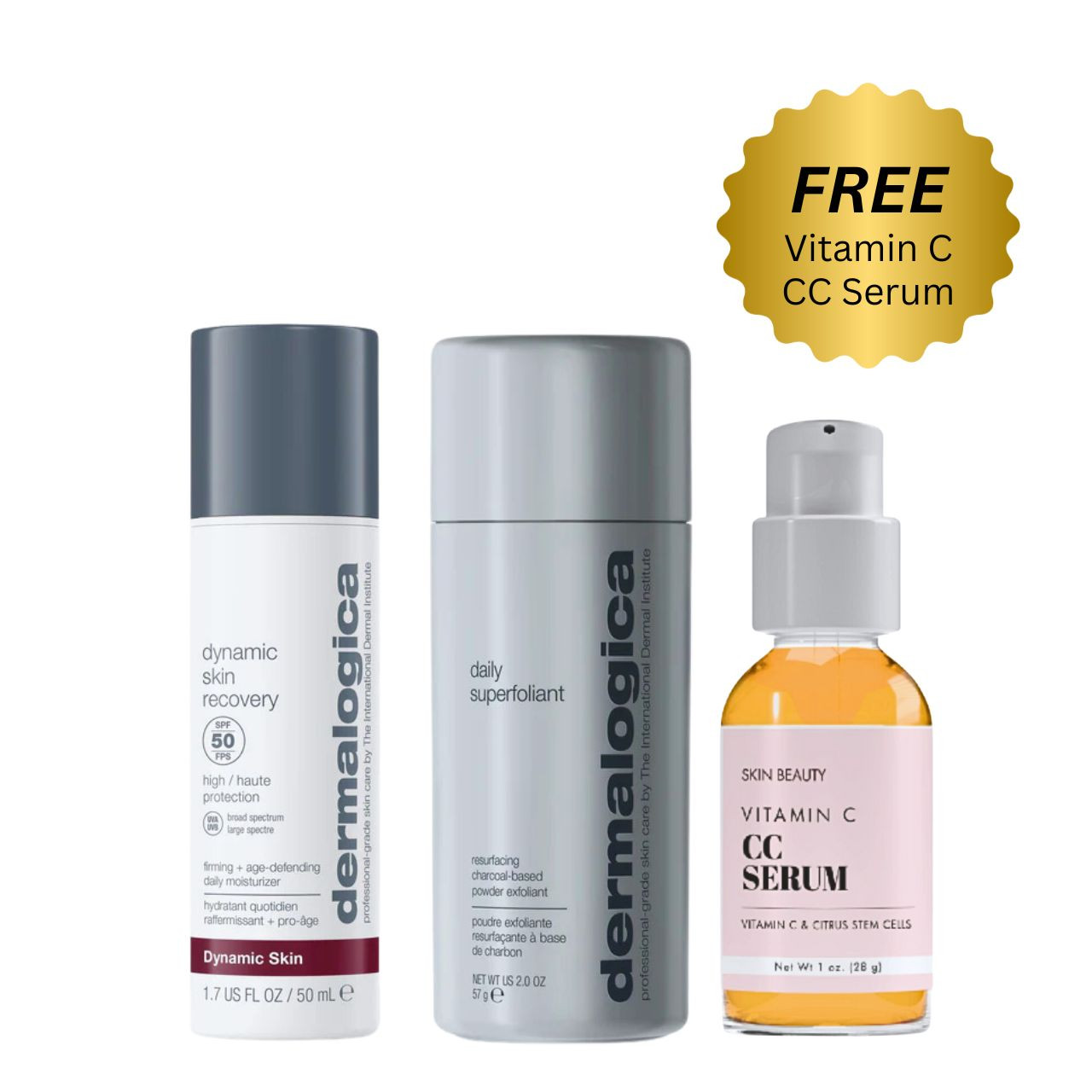 Dermalogica Skincare Bundles | Free Skin Beauty Vitamin C CC Serum