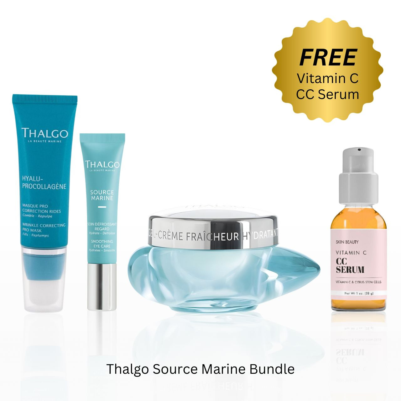 Thalgo Beauty Bundle Kits | Free Skin Beauty Vitamin C CC Serum