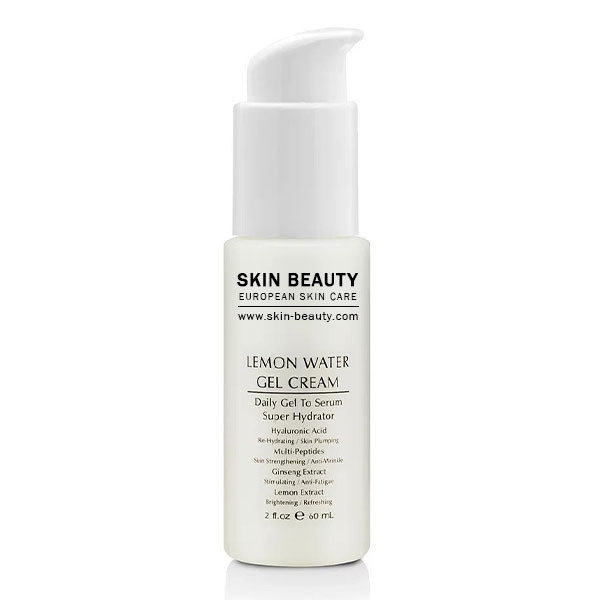 Skin Beauty Lemon Water Gel Cream | Hyaluronic Acid Treatment