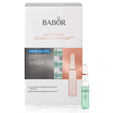 Babor Ampoule Concentrates FP Moist & Lipid Algae Active Fluid 7 x 2 ml ...