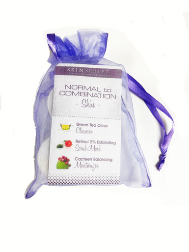 Skin Script Normal to Combination Skin Sample Bag