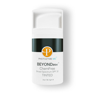 PhotoZyme BEYONDbloc ChemFree Broad Spectrum SPF 30 TINTED