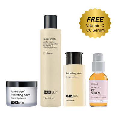 PCA Skincare Bundle Kits | Free Skin Beauty Vitamin C CC Serum