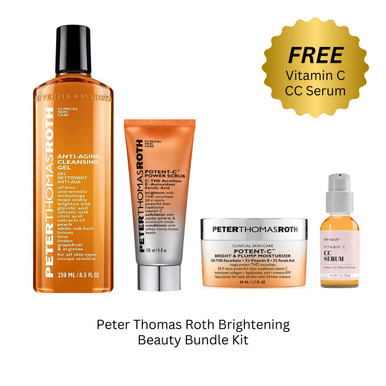 Peter Thomas Roth Beauty Bundle Kits | Free Skin Beauty Vitamin C CC Serum