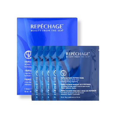 Repechage Triple Action Peptide Mask - 5 Masks (RR28) ® on Sale at $89 ...