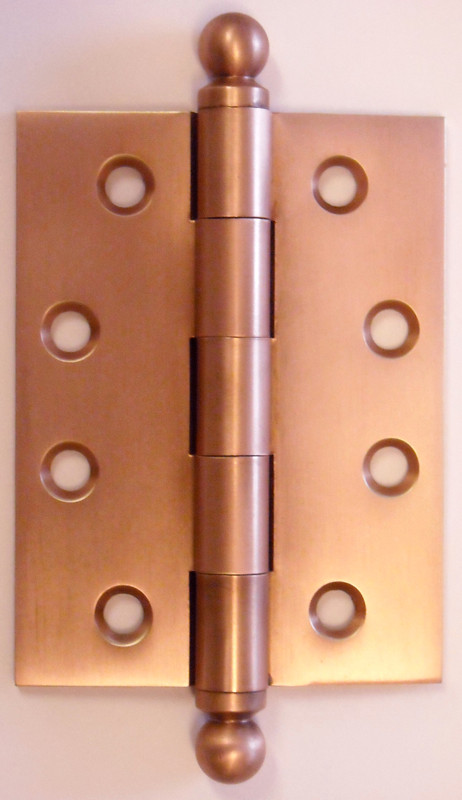Custom 3" x 4" Ball Tip Hinge