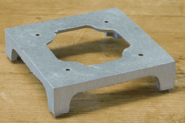 5 x 5 Aluminum Post Pedestal Base