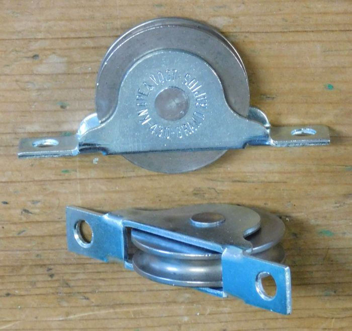 Knape & Vogt 430 STL Sheave with 1-3/8" Wheel