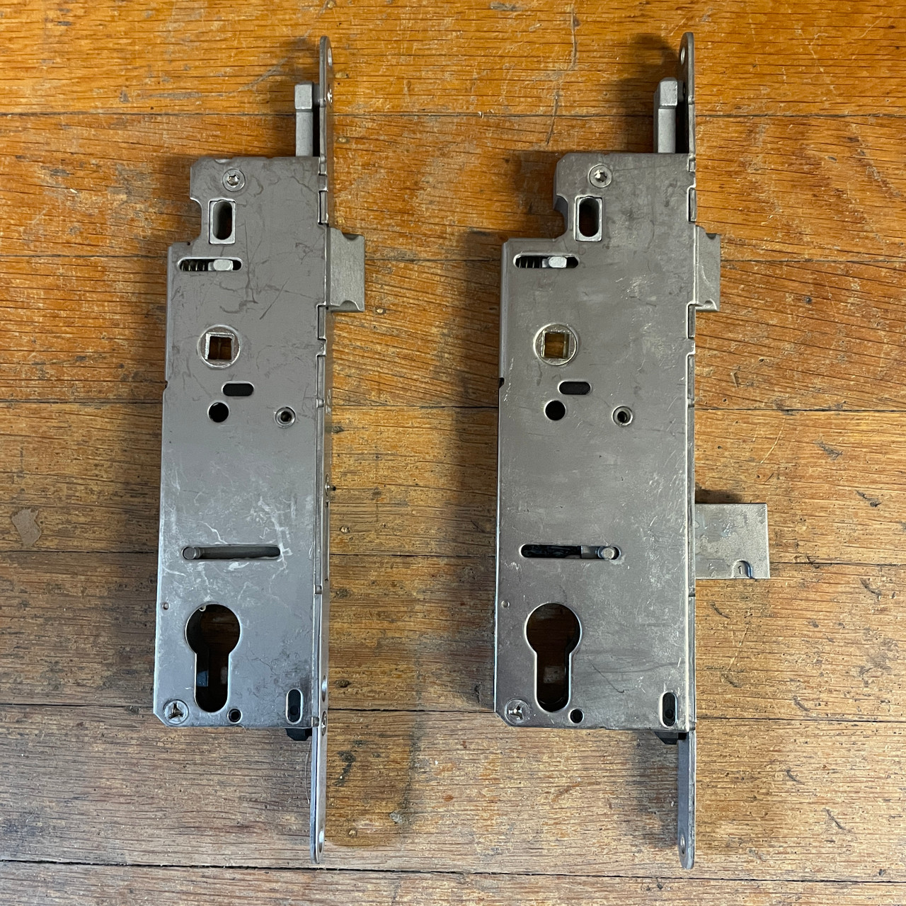 Customizable Brass Modern Narrow Backset Mortise Lock