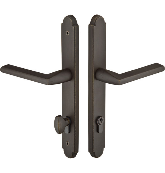 Customizable Brass Concord Narrow Backset Mortise Lock