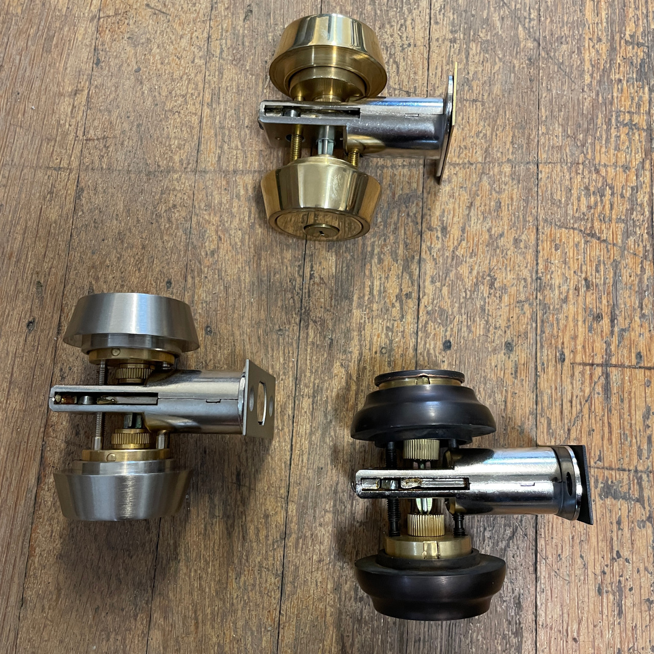 Small Bore 2" Backset Double Cylinder Deadbolt