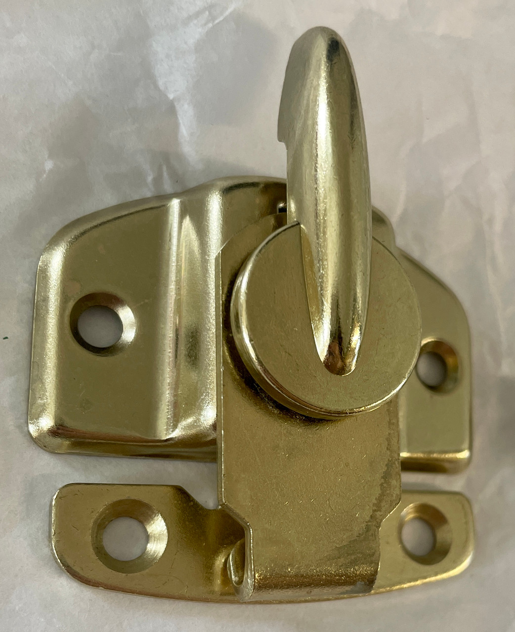 Bright Brass Finished Steel Draw Tight Sash Lock