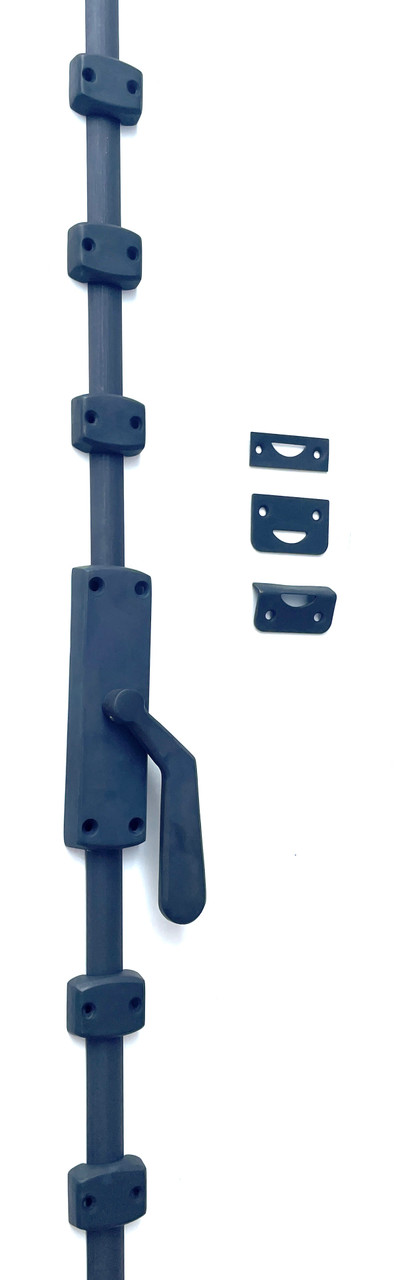 Large Cremone Bolt with Flat Lever In Oil-Rubbed Bronze