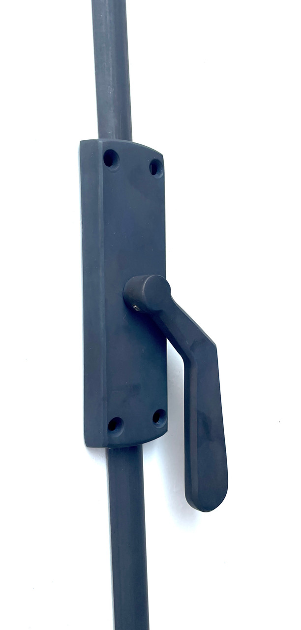 Large Cremone Bolt with Flat Lever In Oil-Rubbed Bronze