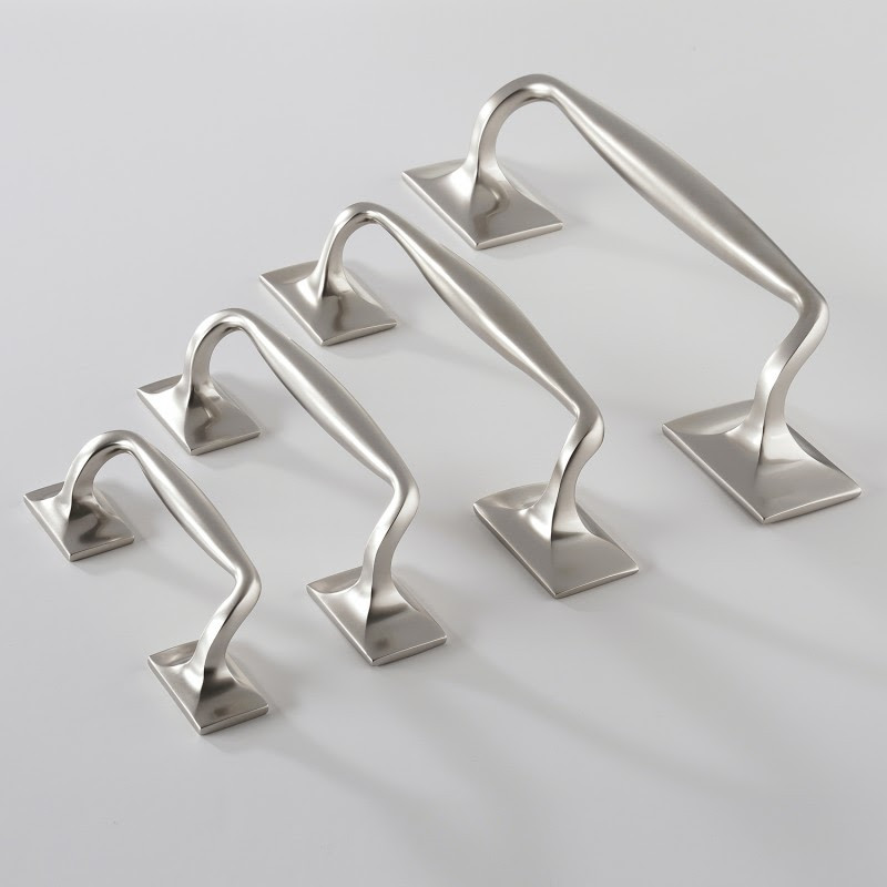 Frank Allart Solid Brass Offset Bar Pull