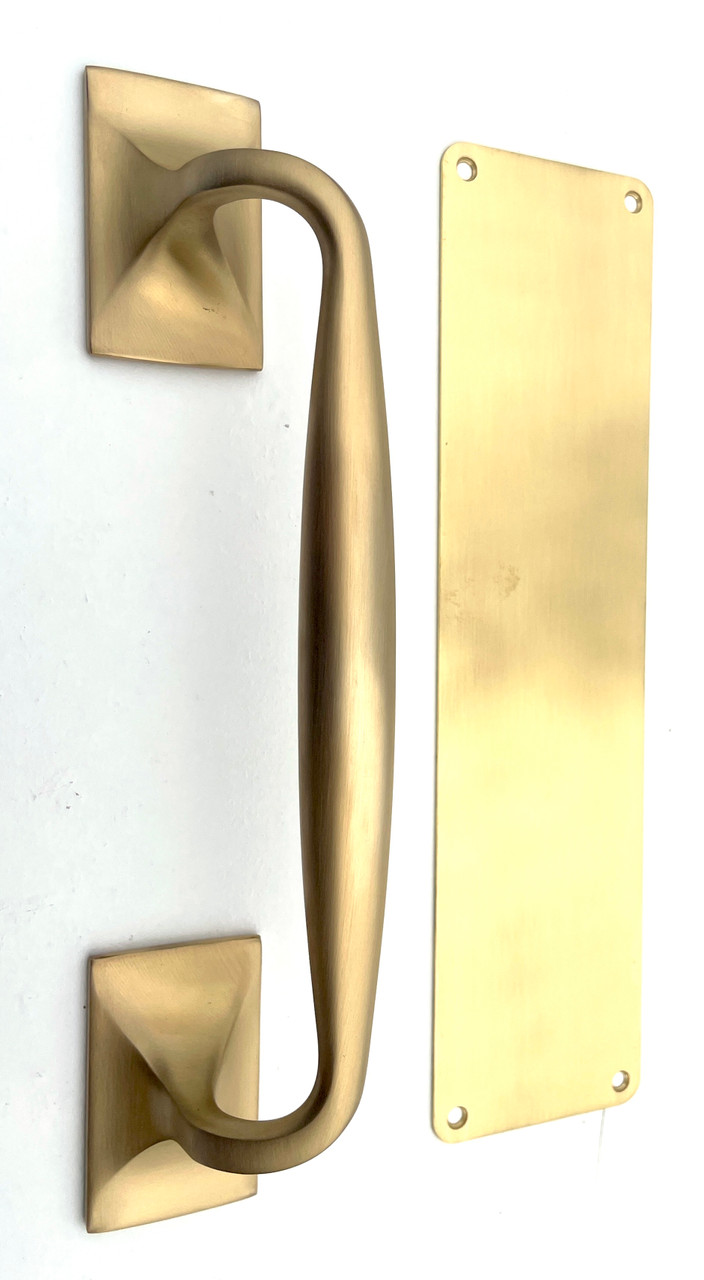 Frank Allart Solid Brass Offset Bar Pull